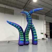 China Building Advertising Decoration Inflatable Squid Inflatable Octopus Tentacles for sale