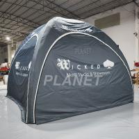 China Custom X Shape Inflatable Exhibition Tent 10x10ft for Trade Show Event for sale
