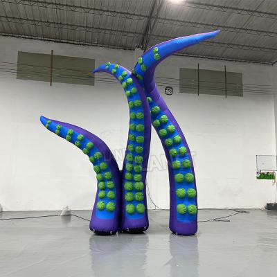 China Inflatable Octopus Tentacles 4m 5m 6m Sea Monster Model for Decoration for sale