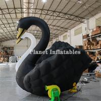 China Large Inflatable Swan 3m Tall 210D Oxford Cloth Party Decoration for Events for sale