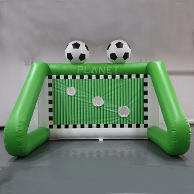 China Commercial Grade Inflatable Football Soccer Goal 4x2.5m for Rental Party Events for sale