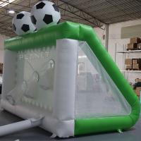 China Commercial Grade Inflatable Football Soccer Goal 4x2.5m for Rental Party Events for sale