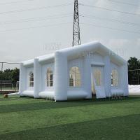 China Customizable Inflatable Wedding Tent 8x4m Oxford Cloth for Outdoor Party Events for sale