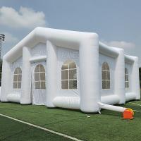 China Customizable Inflatable Wedding Tent 8x4m Oxford Cloth for Outdoor Party Events for sale
