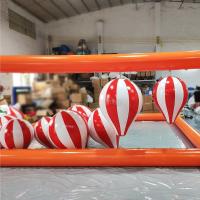 China Custom Inflatable Hot Air Balloon 0.65mm PVC Tarpaulin Party Decoration for sale