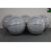 China Reflective Inflatable Basketball Mirror Balloon - 0.30mm PVC Outer Layer, 3-Year Lifespan, Custom Sizes 0.6m to 7m for sale