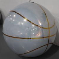 China Reflective Inflatable Basketball Mirror Balloon - 0.30mm PVC Outer Layer, 3-Year Lifespan, Custom Sizes 0.6m to 7m for sale