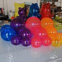 China Giant Translucent Inflatable Clear Ball 40cm to 400cm PVC Decoration Ball for sale