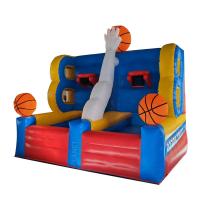 China Inflatable Basketball Hoop 4m x 3m Outdoor Sports Game for Rental with CE Approval for sale