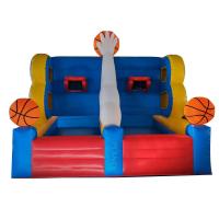 China Inflatable Basketball Hoop 4m x 3m Outdoor Sports Game for Rental with CE Approval for sale