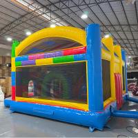 China Heavy Duty Commercial Inflatable Bouncer Combo 5.8x5.8x3.5m PVC for Party for sale