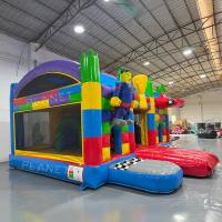 China Heavy Duty Commercial Inflatable Bouncer Combo 5.8x5.8x3.5m PVC for Party for sale