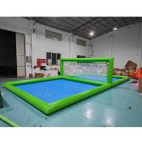 China Durable Inflatable Volleyball Court 10m x 5m for Pool Party and Outdoor Events for sale