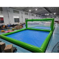 China Durable Inflatable Volleyball Court 10m x 5m for Pool Party and Outdoor Events for sale