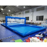 China Durable Inflatable Volleyball Court 10m x 5m for Pool Party and Outdoor Events for sale