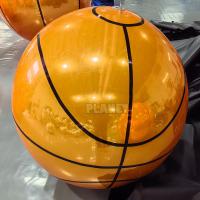 China Double Layer PVC Inflatable Mirror Basketball 60cm to 400cm for Event Decoration for sale