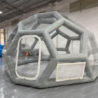 China Inflatable Soccer Dome Tent 4m 5m Clear PVC Outdoor Camping Bubble Tent for Events for sale