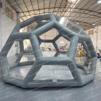 China Inflatable Soccer Dome Tent 4m 5m Clear PVC Outdoor Camping Bubble Tent for Events for sale