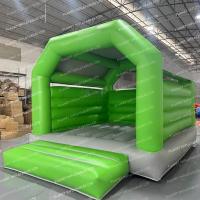 China Commercial Inflatable Bouncy House 0.55mm PVC Tarpaulin Custom Size for Parks Recreation for sale