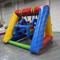 China Commercial Inflatable Seesaw Viking Swing Boat 285cm PVC for Kids Park Entertainment for sale