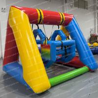 China Commercial Inflatable Seesaw Viking Swing Boat 285cm PVC for Kids Park Entertainment for sale