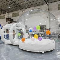 China Inflatable Bubble Bouncer Clear PVC Dome Tent 10FT Width for Party Event Rental for sale