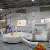 China Inflatable Bubble Bouncer Clear PVC Dome Tent 10FT Width for Party Event Rental for sale