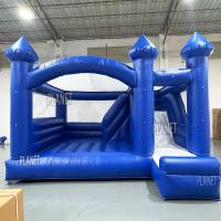 China Commercial Grade 5.5m Inflatable Bouncy Castle Pink for Events and Party Rental for sale