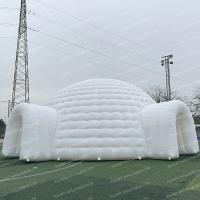 China Inflatable Igloo Dome Tent 2.15m Portable LED Party Wedding Camping Outdoor for sale