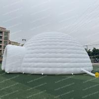 China Inflatable Igloo Dome Tent 2.15m Portable LED Party Wedding Camping Outdoor for sale