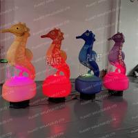 China Custom LED Inflatable Seahorse 100-240V for Party Event Decoration for sale