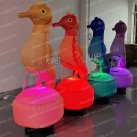 China Custom LED Inflatable Seahorse 100-240V for Party Event Decoration for sale