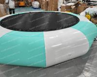 China Inflatable Water Trampoline 2.0m to 6.0m Diameter PVC Bouncing Platform for Amusement Park for sale