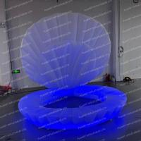 China Customizable LED Inflatable Seashell 210D Oxford Cloth for Event Decoration for sale