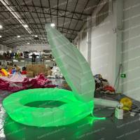 China Customizable LED Inflatable Seashell 210D Oxford Cloth for Event Decoration for sale