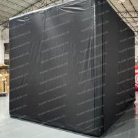 China Commercial Inflatable Golf Simulator Tent 12x10x10ft PVC Practice Cage with High Impact Screen for sale