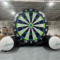 China Inflatable Football Dart Board 3m 4m 5m Height PVC Soccer Target Game for Outdoor for sale