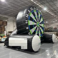 China Inflatable Football Dart Board 3m 4m 5m Height PVC Soccer Target Game for Outdoor for sale