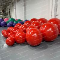 China Giant Inflatable PVC Beach Ball 150cm Durable Outdoor Party Event Balloon for sale