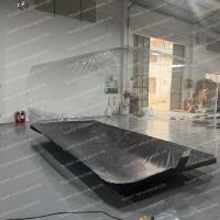 China Outdoor Transparent Inflatable Car Storage Bubble Tent 5.0x2.0x1.8m Anti Dust Parking Protection Shelter for sale