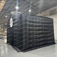 China Black Portable Inflatable Nightclub Tent 5.5x4.9x4.3m Disco Party Event Structure for sale