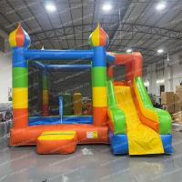 China Commercial Inflatable Bouncer Slide Combo 4.0x4.5x3.7m PVC Tarpaulin Bounce House for sale