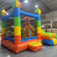 China Commercial Inflatable Bouncer Slide Combo 4.0x4.5x3.7m PVC Tarpaulin Bounce House for sale