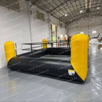 China Inflatable Boxing Ring 6.5m x 6.5m PVC Tarpaulin for Kids and Adults Custom Logo for sale