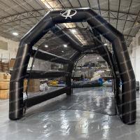 China Commercial Outdoor Inflatable Batting Cage 40ft x 12ft Baseball Practice Net for sale