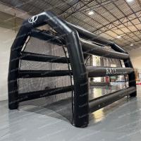 China Commercial Outdoor Inflatable Batting Cage 40ft x 12ft Baseball Practice Net for sale