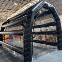 China Commercial Outdoor Inflatable Batting Cage 40ft x 12ft Baseball Practice Net for sale