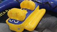 China Inflatable Manta Flying Ray Towable Tube 3.6m x 2.4m PVC Water Sports Boat for Sea Lake for sale