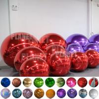 China Wholesale Giant Inflatable Disco Mirror Ball PVC 40cm to 400cm Custom Colors for Party Decoration for sale