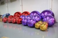 China Wholesale Giant Inflatable Disco Mirror Ball PVC 40cm to 400cm Custom Colors for Party Decoration for sale